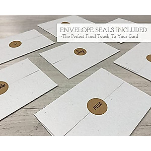 Sugartown Greetings Nature Thinking of You Collection Pack Set - 24 Note Cards with Envelopes