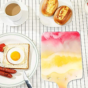 Resin Silicone Tray Molds, Casting Mold for Epoxy Resin, DIY Resin Large Serving Rectangle Shape Handle Board for Home Decoration-Crafting Agate Geode Rolling Tray
