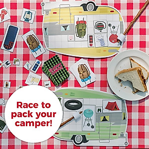 MindWare Slappy Camper Strategy Game - Think Fast and Fill Your Camper – for 2-4 Players – Ages 5 and Up