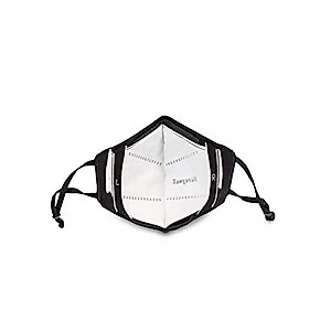 Honeywell Safety Dark Gray Dual Layer Face Cover with 8 Replaceable Inserts, Size M/L (RWS-50111)