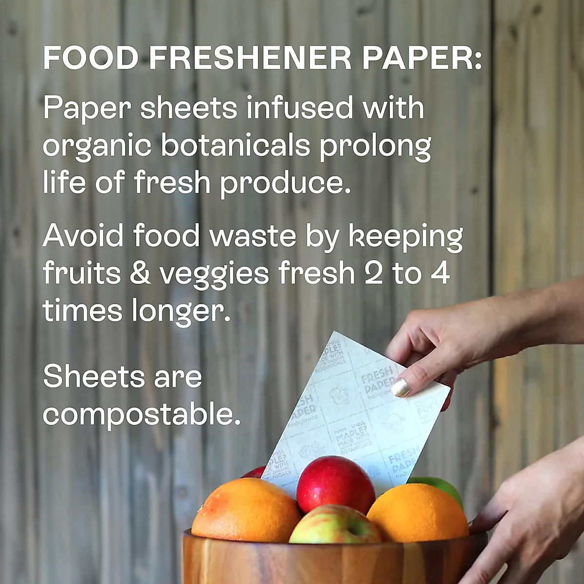 MightyNest Cheese 4 Piece Silicone Food Storage Set and Fresh Paper Cheese Wrap Sheets | Airtight Seal Replaces Plastic Wrap | Prevents Food Waste