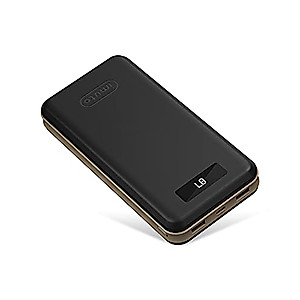 imuto 30000mAh Power Bank 60W PD USB C Portable Charger 3Port Battery Pack LCD Display for iPhone 14 13 Pro Max 12, MacBook 12"/Air New, Samsung S21, Steam Deck,Type-C 60W Laptops, PD Cameras etc