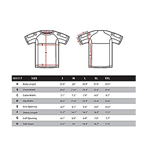 Condor Elite 101117-002-XL Trident Battle Top Black, XL