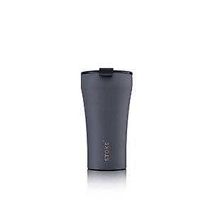 Sttoke Leakproof Ceramic Reusable Coffee Cup 16 Oz - Slated Grey