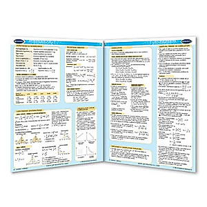 Permacharts Statistics Math Quick Reference Guide