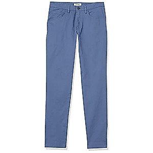 Amazon Essentials Men's Slim-Fit 5-Pocket Comfort Stretch Chino Pant (Previously Goodthreads), Denim, 38W x 34L