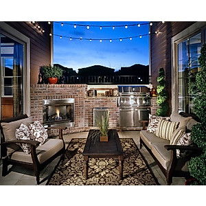 String Lights, Lampat 25Ft G40 Globe String Lights with Bulbs-UL Listd for Indoor/Outdoor Commercial Decor