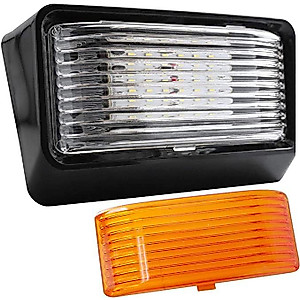 LED RV Motion Sensor Exterior Porch Utility Light Black 12v Lighting Fixture