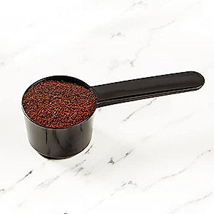 PowerXL Grind & Go, Automatic Single Serve Coffee Maker with Grinder Built-in and 16 oz. Travel Mug, Single Cup Drip Coffee Machine, Stainless Steel Blades, CL-004, Black