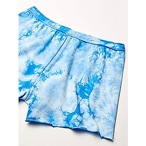 Betsey Johnson Women's Raw Edge Short, Azul, XL