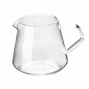CRAFTHROU 1pc Coffee Pot Manual Espresso Maker Espresso Machines Coffee Frothing Pitcher Expresso Coffee Cup Espresso Frothing Cup Stovetop Tea Kettle Clear Water Bottles Teapot Beaker Glass