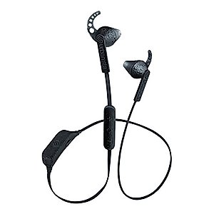Urbanista Boston Wireless Bluetooth Sport Earphones Headset with Mic and Volume Control, Dark Clown/Black