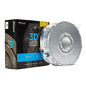 Inland 1.75mm Black TPU 3D Printer Filament, Dimensional Accuracy +/- 0.03 mm - 1kg Spool (2.2 lbs)