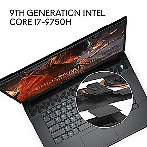 Alienware New M15 Gaming Laptop, 15.6" 144hz FHD Display, Intel Core i7-9750H, NVIDIA RTX 2060 6GB, 512GB SSD, 16GB RAM, AWYA15-7947BLK-PUS