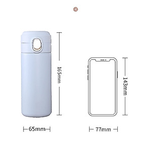 10oz Stainless Steel Cup Insulated Water Bottle Flask Keep Hot Cold Leakproof 300ml Pink