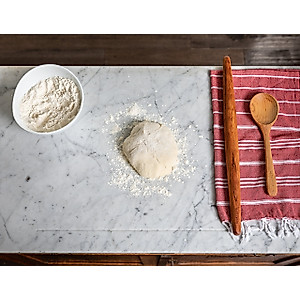 Earlywood French Rolling Pin - Tapered Wooden Rolling Pin for Baking Pizza, Pastry Dough or Pasta - Hard Wood French Roller Baking Pin Made in USA - Jatoba