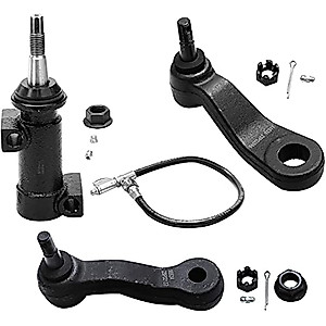Detroit Axle - AWD Front End 13pc Suspension Kit for Silverado Sierra Chevy GMC Avalanche Suburban Yukon XL 1500 Tahoe Escalade ESV EXT, Upper Control Arms Lower Ball Joints Sway Bars Tie Rods