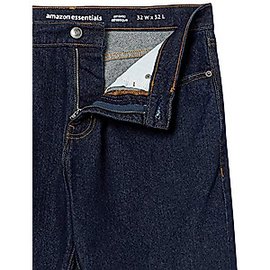 Amazon Essentials Men's Athletic-Fit Jean, Rinsed, 40W x 30L