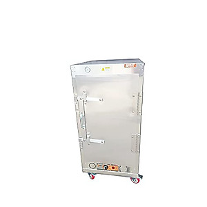 HeatMax 4 Foot Food Warmer Holding Cabinet for 9 Full Size Sheet Pans, for Churches, Schools, Catering, Can Be Used as a Basic Proofer, Made in USA with Service and Support