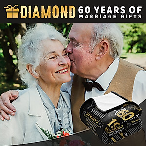 60th Anniversary Blanket Gifts Gift for 60th diamond Wedding Anniversary Sixty Years of Marriage Gifts for Couple Wife Husband Dad Mom Parents Grandpa Grandma Grandparents Back in 1964 Blanket 60x50