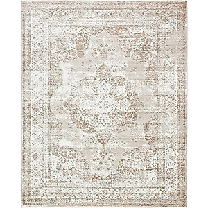Unique Loom Sofia Collection Area Rug - Salle Garnier (8' x 10', Beige/ Ivory)