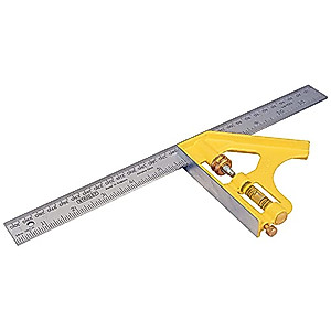 STANLEY 2-46-028 Combination Die Cast Square, 300mm/ 12''
