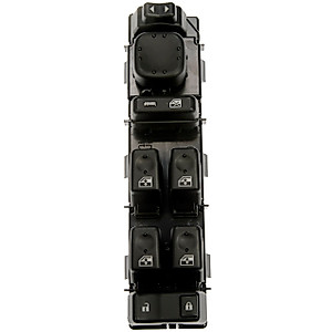 Dorman 901-075 Front Driver Side Master Window Switch Assembly - 8 Button Compatible with Select Cadillac / Chevrolet / GMC Models