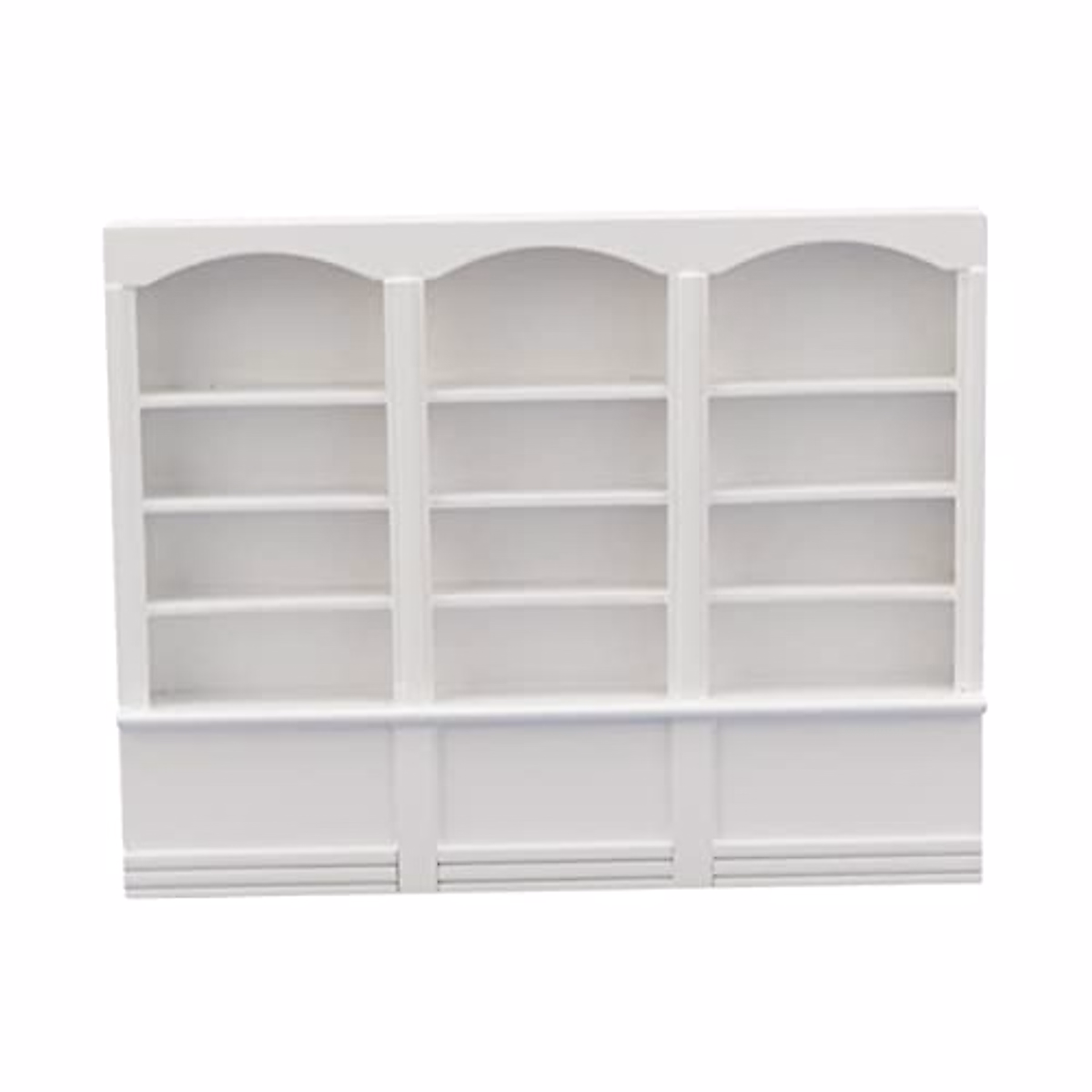 LIFKOME 1pc Mini Furniture Accessories Decked Accessories Book Display Case Mini Bookshelf Wooden Bookcase Locker Display Shelves Locker Miniture House Furniture Mini Furniture Accessory
