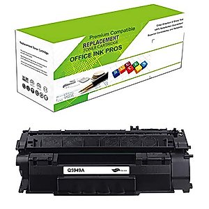 Premium Ink&Toner | Re-Manufactured Toner Cartridge Replacement for Q5949A(Universal with Q7553A) – Standard Yield Laser Printer Cartridge Compatible with Canon, HP