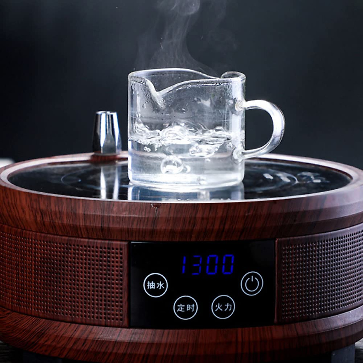 URMAGIC 2 Pcs Whiskey Glasses,6 Oz Mountain Fuji Style Wine Glasses,Mount Fuji Glass Cups,Japanese-Style Bar Glassware,Cocktail Glasses,Creative Drinking Glasses for Coffee, Milk, Tea,Wine,Water