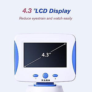 SDGH 4.3‘’ TV Microscope Biological Laboratory Lad Electronic Digital LED Student Education
