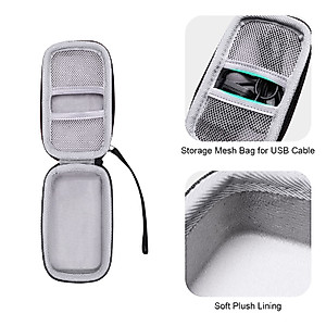 XANAD Hard Case for Andis TS-1 17235/17220 /17200/17150 /17155/17160 Pro Foil Lithium Titanium Foil Shaver - Travel Protective Carrying Storage Bag