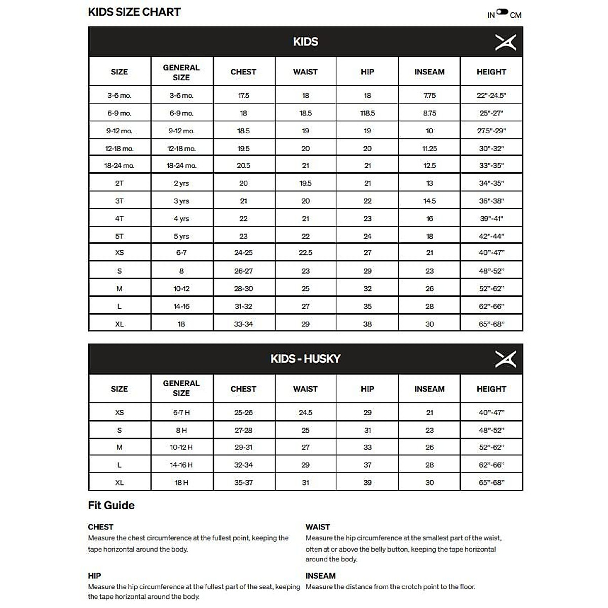 Arctix Kids Snow Pants with Reinforced Knees and Seat, Black, X-Small