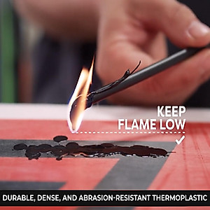 XCMAN Ski and Snowboard Waxing and Tuning Kit with Wax Brush Box for Traveling and Storage (Rigid Box with Tuning Tools) Red+Blue Box