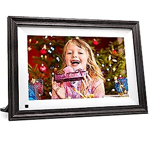 SAMMIX Digital Picture Frame Digital Photo Frame WiFi 10.1 Inch IPS Touch Screen, 16GB Storage, Motion Sensor, Auto-Rotate,Share Photos via Free App