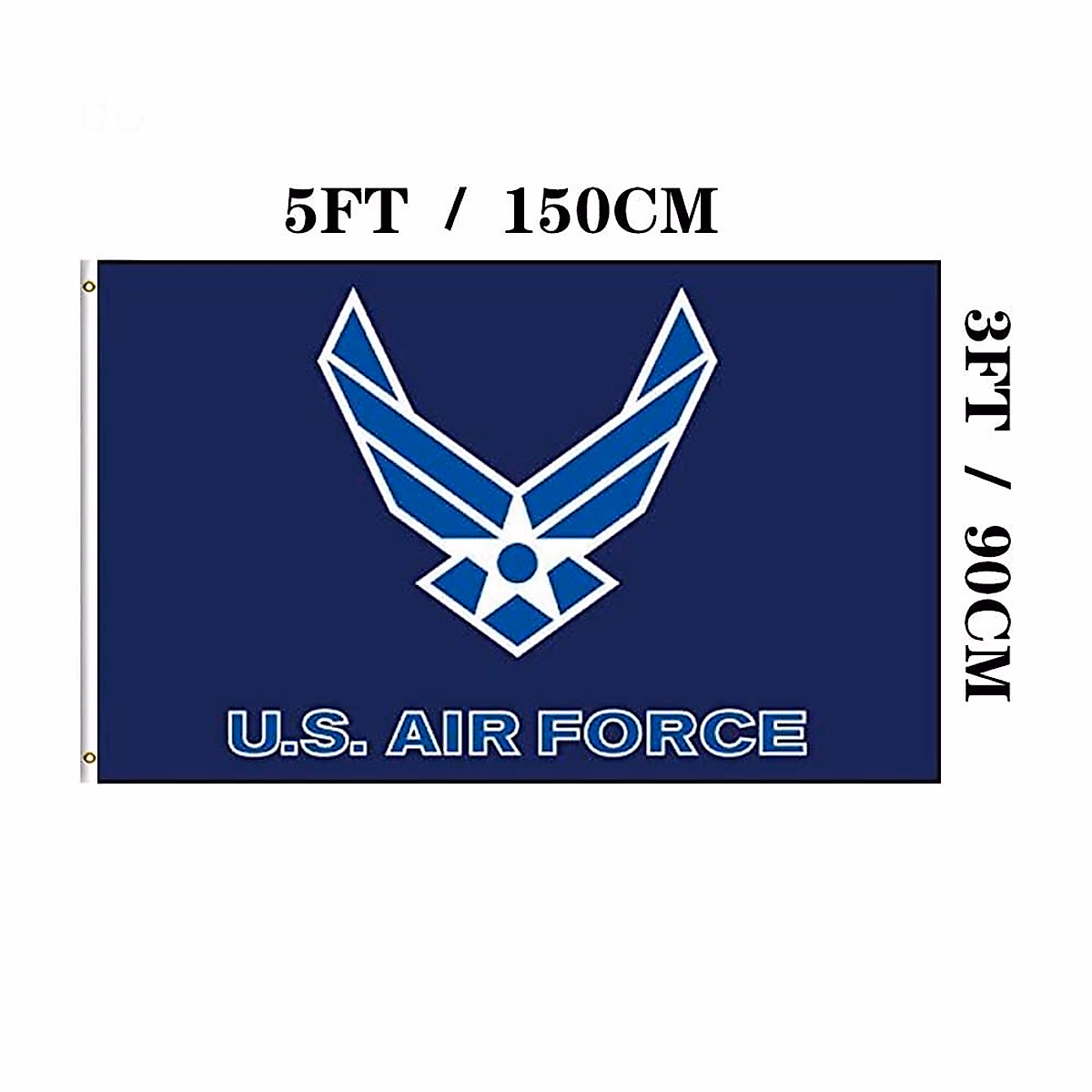 Jayus US Air Force Wing Military Flags 3x5 Outdoor Double Sided Heavy Duty United States Air Force Flag Banner with 2 Grommets