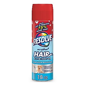 Resolve Pet Hair Eliminator Carpet Cleaner & Vacuum booster, 18 Oz