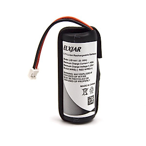 elxjar (2-Pack) 3.7V 1380mAh Extended LIS1441, LIP1450 Battery Replacement for Sony PS3 Playstation 3 Move Motion Controller CECH-ZCM1E, CECH-ZCM1U