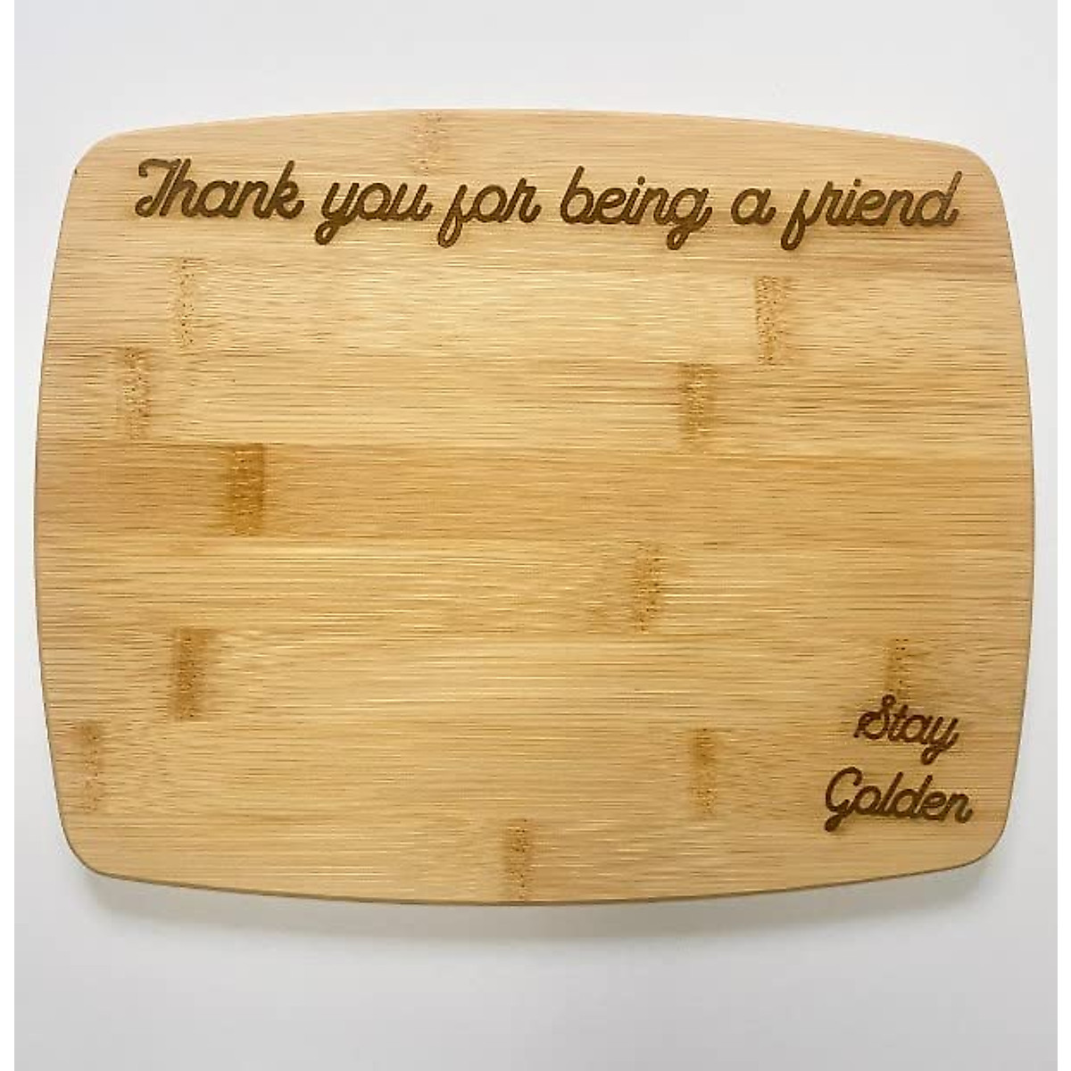 8" x 10" Golden Girls Cutting Board, Bamboo Cutting Board, Stay Golden, Custom Cutting Board, Engraved Cutting Board, Funny Cutting Board, Gift Idea