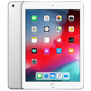 Apple iPad 9.7in 6th Generation WiFi + Cellular (32GB, Silver) (Renewed)