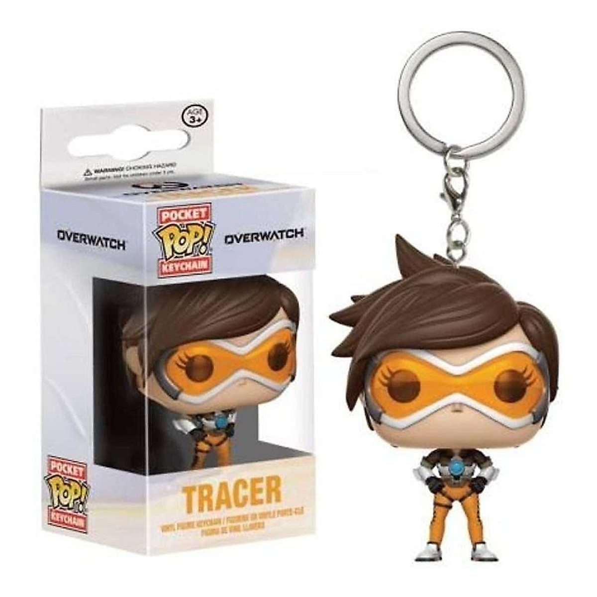 Funko Pop Keychain Overwatch Tracer Action Figure