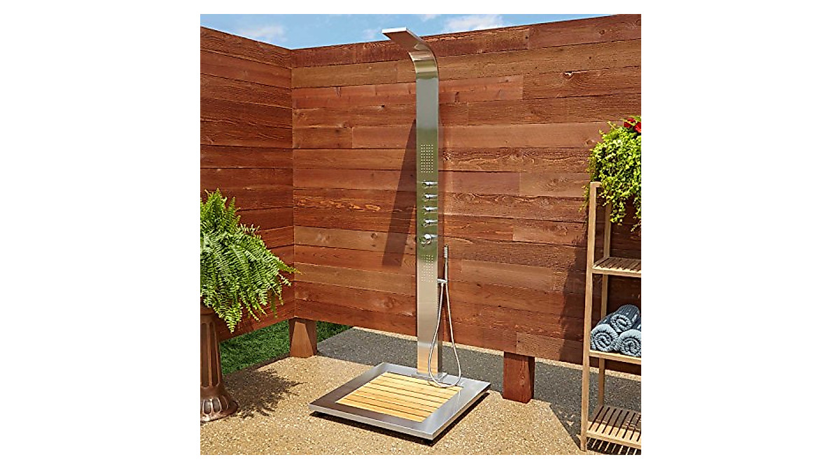 Alvin Stainless Steel Thermostatic Outdoor Shower