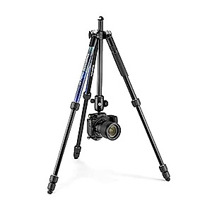 Manfrotto Element MII 4-Section Aluminum Tripod with Ball Head, Blue