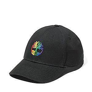 Timberland Men's Pride Baseball Cap, Black, One Size
