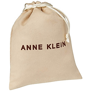 Anne Klein "Classics" Gold-Tone Cubic Zirconia base Leverback Pear Shape Drop Earrings