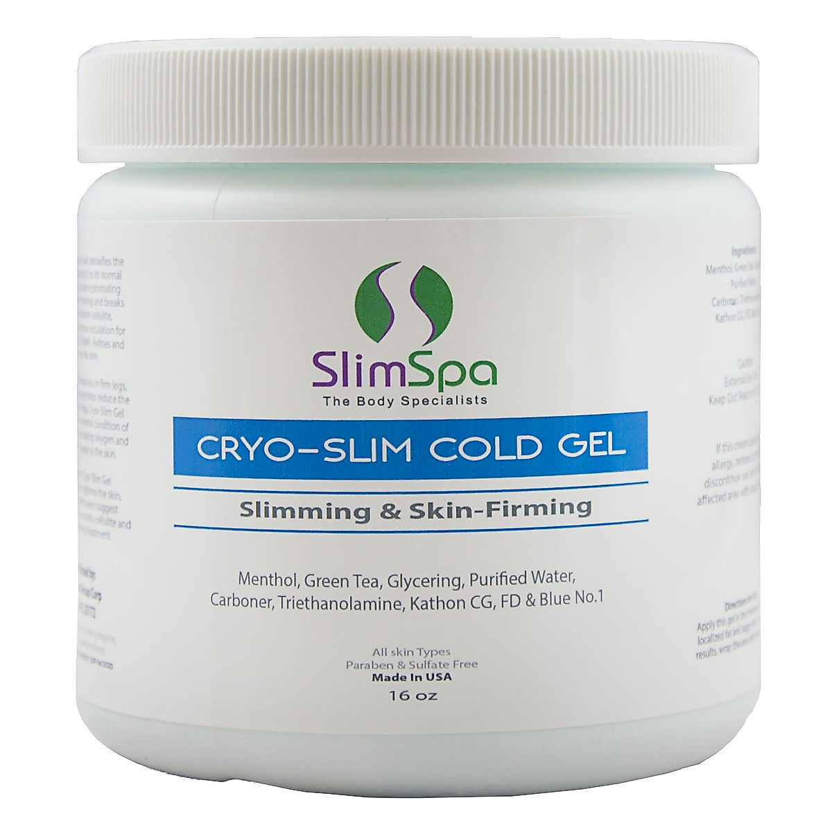 Cryo - SlimSpa Gel 16 Oz -