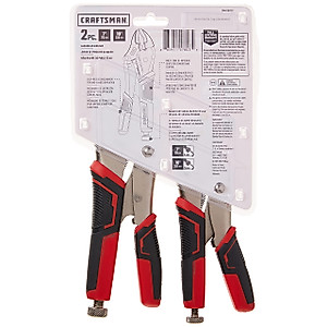 CRAFTSMAN Locking Pliers, 2Piece Fast Release Set (CMHT81727)