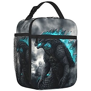 Yiwbor Portable Lunch Box Insulated Lunch Bag Reusable Cooler Tote Bag for Work Picnic Camping