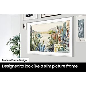 SAMSUNG QN50LS03BAFXZA 50" The Frame 4K UltraHD Smart QLED TV with an Additional 2 Year Coverage by Epic Protect (2022) (Renewed)