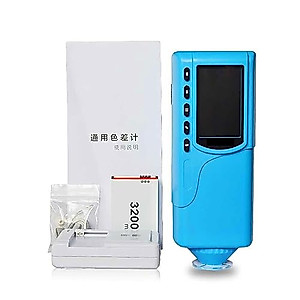 Tint Meter, Interface 4mm Measuring Diameter Digital Color Difference Meter Tester Portable Colorimeter Analyzer,Color Sensor